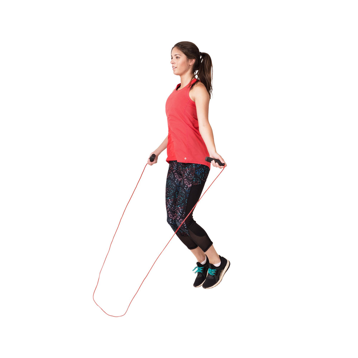 Comfort Handle Jump Rope – Red/Black – GoZone – GoZone Canada