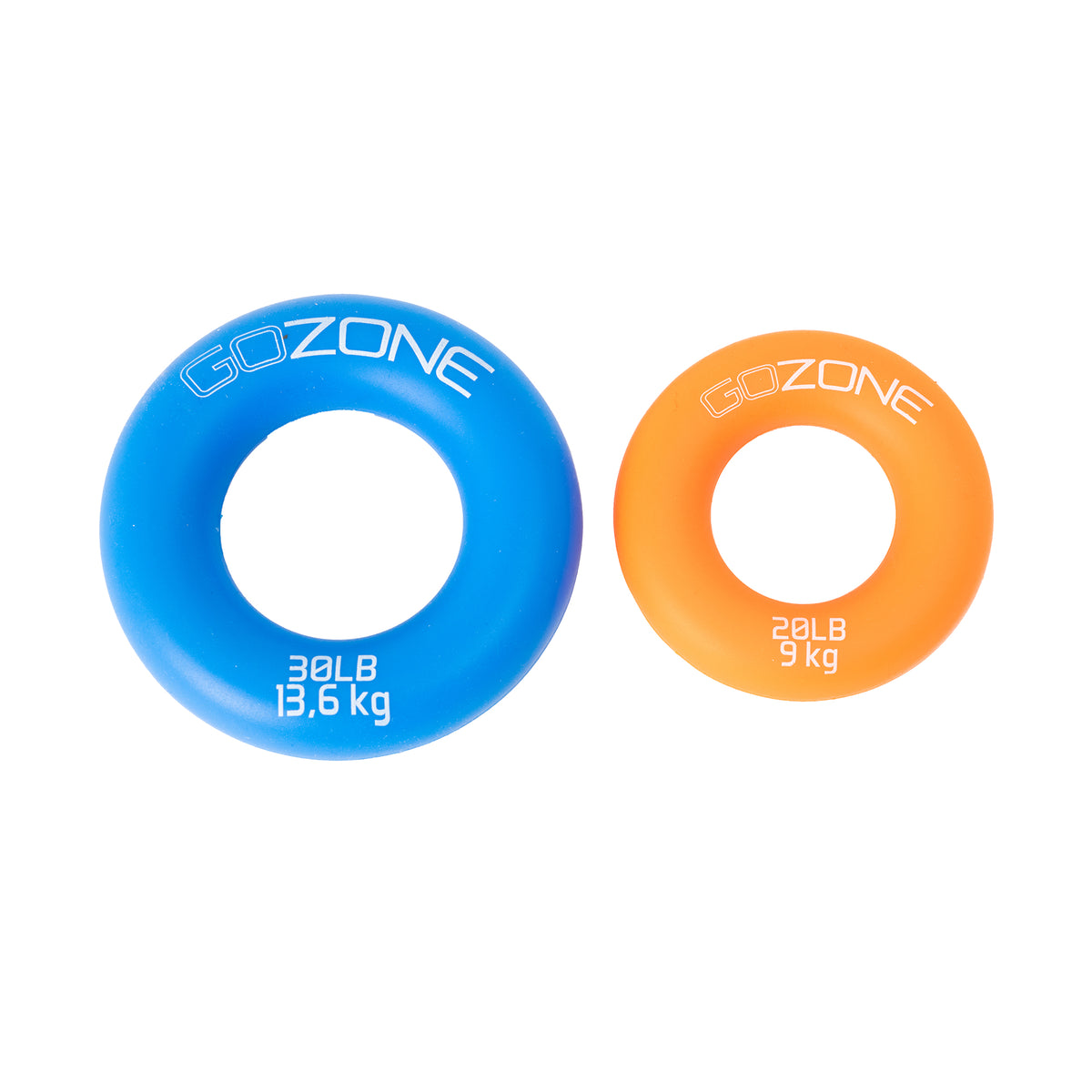 2 Pack Hand Strength Rings – Blue/Orange – GoZone – GoZone Canada