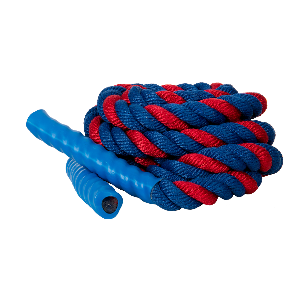 15ft Twisted Nylon Battle Rope – Blue/Red – GoZone – GoZone Canada